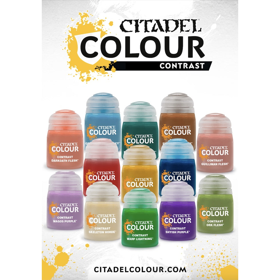 CITADEL: CONTRAST PAINTS – Paint & Play