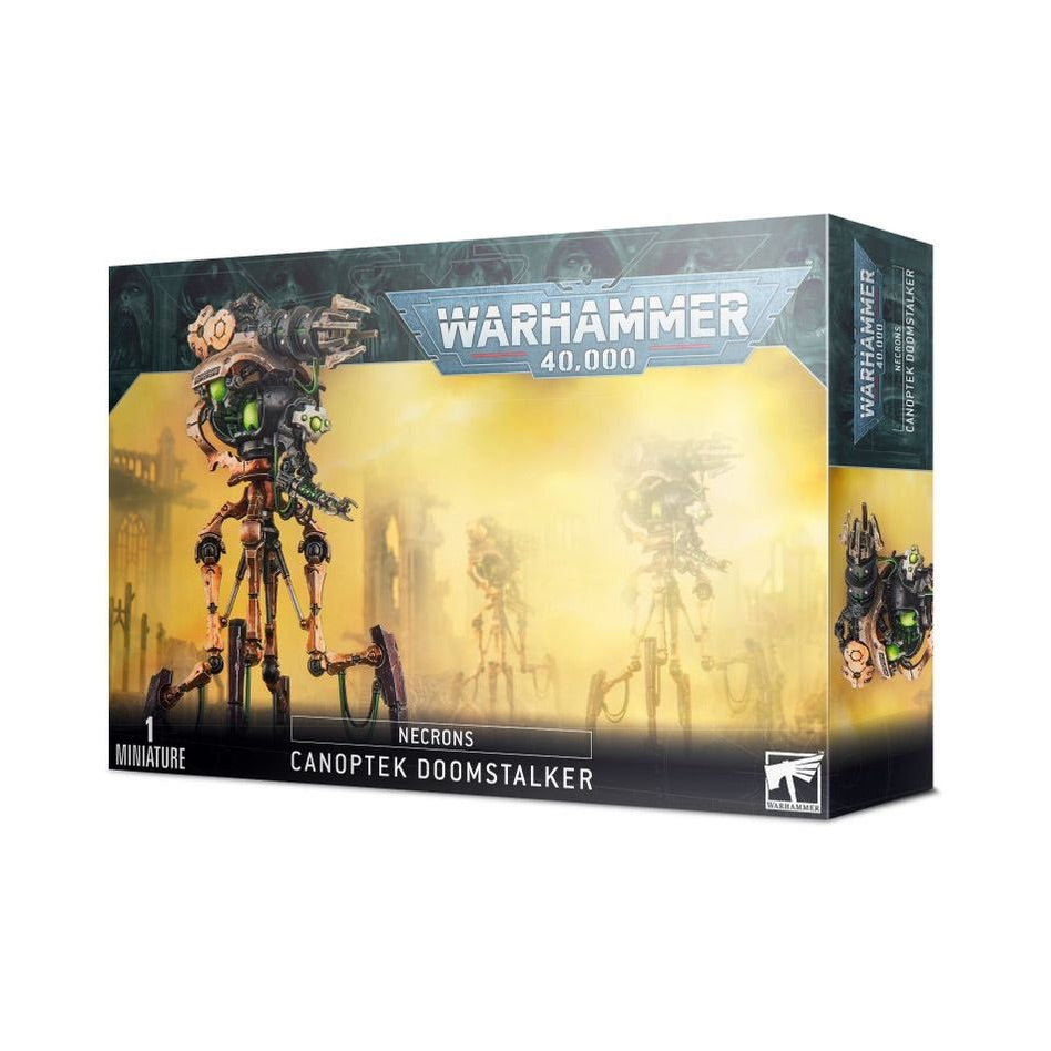 WARHAMMER 40K: NECRONS CANOPTEK DOOMSTALKER – Paint & Play