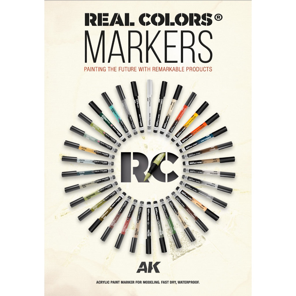 AK INTERACTIVE REAL COLOR MARKERS – Paint & Play